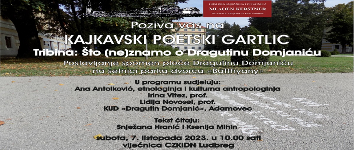KAJKAVSKI POETSKI GARTLIC - Dragutin Domjanić